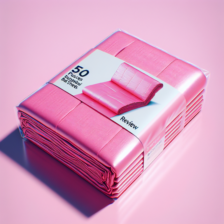 50 Pieces Disposable Bed Sheets Review - Vibrant Beauty Health