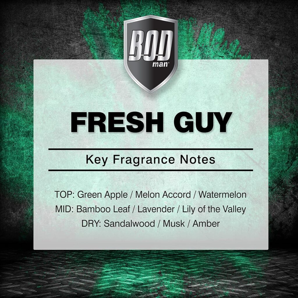 Bod Man Fresh Guy For Men Fragrance Body Spray 8 oz Review - Vibrant ...