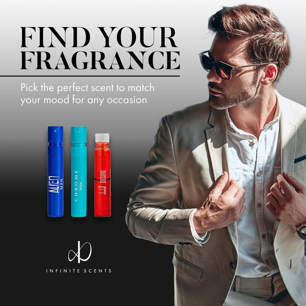 Infinite Scents Cologne Samples Pack Gift Set Review - Vibrant Beauty ...
