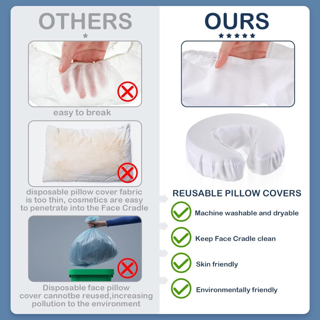 Microfiber Face Cradle Covers Review - Vibrant Beauty Health